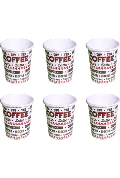 Partioutlet 8 Oz Karton Bardak - 100 Lü Partioutlet 8 Oz Karton Bardak - 100 Lü