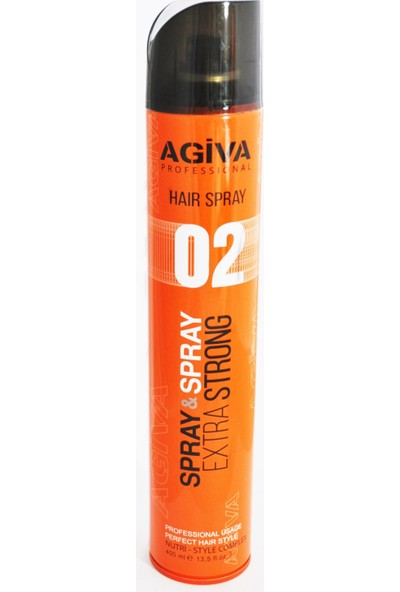 Agiva Extra Strong Turuncu Saç Spreyi 400 Ml Agiva Extra Strong Turuncu Saç Spreyi 400 Ml