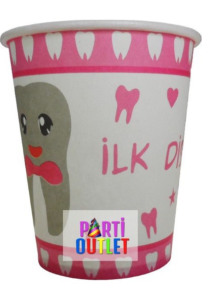 Partioutlet İlk Dişim Bardak Pembe 10 Lu Partioutlet İlk Dişim Bardak Pembe 10 Lu
