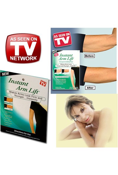 Clifton Instant Arm / Thigh Lift Kol Ve Bacak Sarkmalarına Karşı Gizleyici Bant Clifton Instant Arm / Thigh Lift Kol Ve Bacak Sarkmalarına Karşı Gizleyici Bant