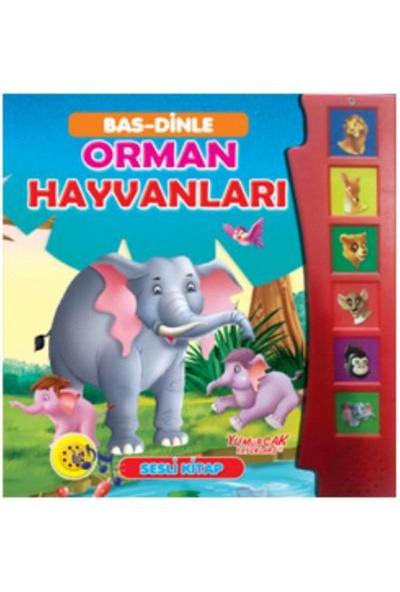 Bas-Dinle Orman Hayvanları Sesli Kitap Bas-Dinle Orman Hayvanları Sesli Kitap