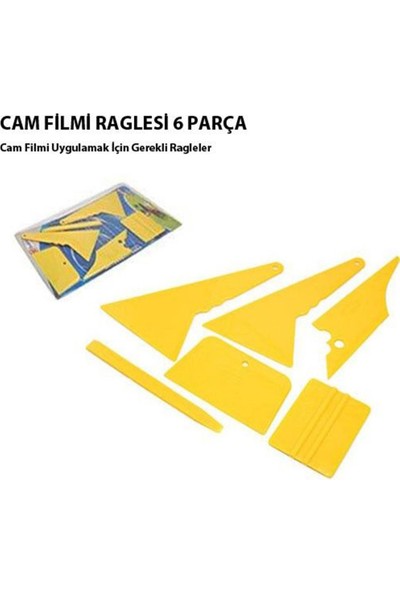 Nettedarikcisi Cam Filmi Çekme Ragle Seti 6 Parça Nettedarikcisi Cam Filmi Çekme Ragle Seti 6 Parça