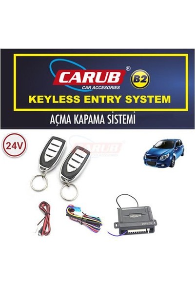 Nettedarikcisi Uzaktan Kumanda Açma Kapama 24Volt S.Çıkışlı Krom Siyah Nettedarikcisi Uzaktan Kumanda Açma Kapama 24Volt S.Çıkışlı Krom Siyah