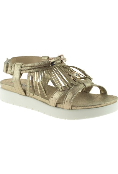 Vicco 921.Z.690 Kız Çocuk Altın Çocuk Sandalet