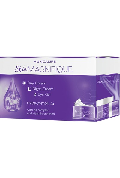 Huncalife Skin Magnıfıque Hydrovıton 24 Göz Kremi Gündüz Kremi 50 Ml Gece Kremi 50 Ml Huncalife Skin Magnıfıque Hydrovıton 24 Göz Kremi Gündüz Kremi 50 Ml Gece Kremi 50 Ml