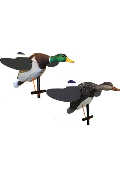 Lucky Duck Lucky Pair 2 Motorlu Ördek Mühresi Seti Lucky Duck Lucky Pair 2 Motorlu Ördek Mühresi Seti