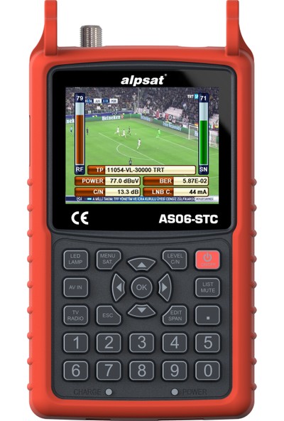 Alp-Sat Satfinder 6 Hd - Uydu Yön Bulucu - Kamera Test Cihaz Alp-Sat Satfinder 6 Hd - Uydu Yön Bulucu - Kamera Test Cihaz