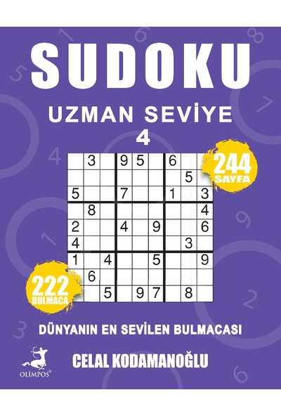 Sudoku Uzman Seviye-4 - Celal Kodomanoğlu Sudoku Uzman Seviye-4 - Celal Kodomanoğlu