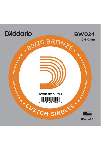 Daddarıo Bw024 Tek Tel