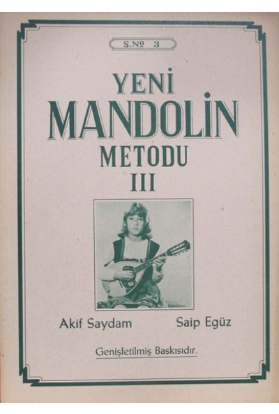 Yeni Mandolin Metodu - 3 Yeni Mandolin Metodu - 3