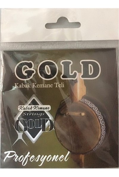 Gold Kabak Kemane Teli
