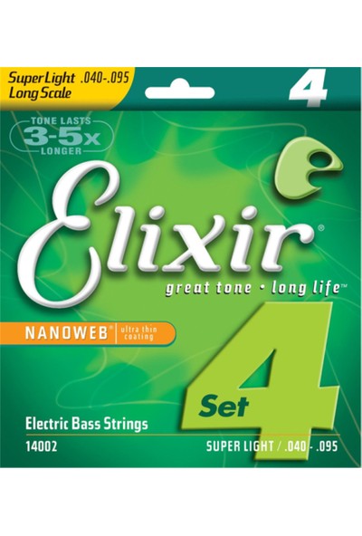 Elıxır Super Lıght Bas Teli 14002 Elıxır Super Lıght Bas Teli 14002