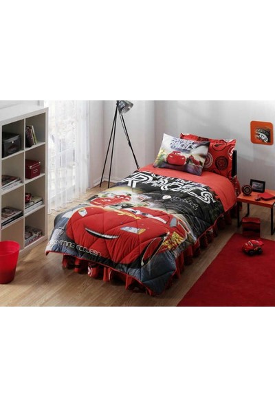Taç Cars Formula Tek Kişilik Uyku Seti