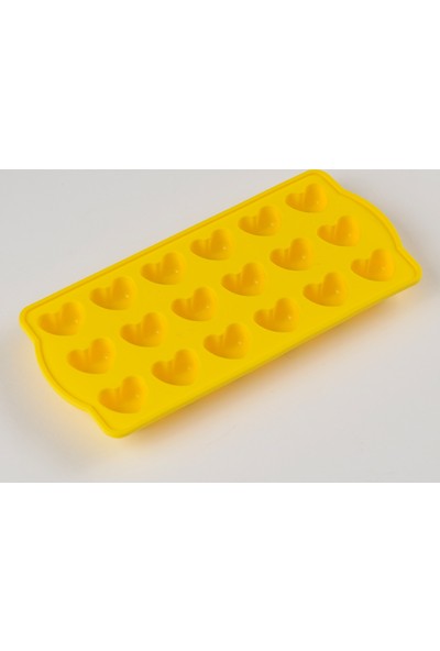 Joy Kitchen Sarı Kalp Buz Çikolata Kalıbı