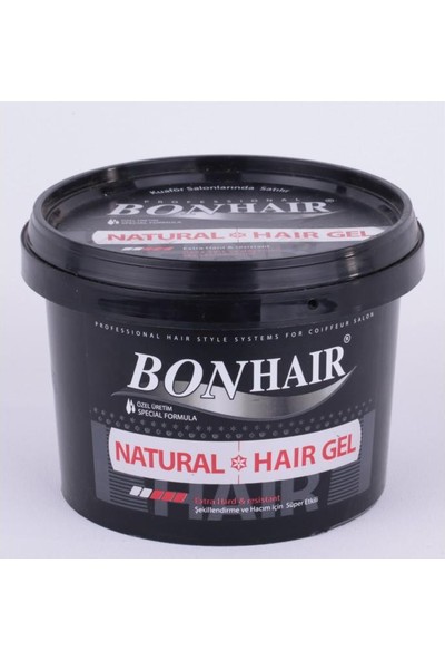 Bonhaır Natural Saç Jölesi Daha Sert Ve Dayanıklı 700Ml Bonhaır Natural Saç Jölesi Daha Sert Ve Dayanıklı 700Ml