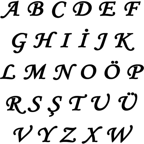 Tahtakale Toptancısı Alfabe Aynalı Pleksi 4 Cm - Flexi Harf Fiyatı