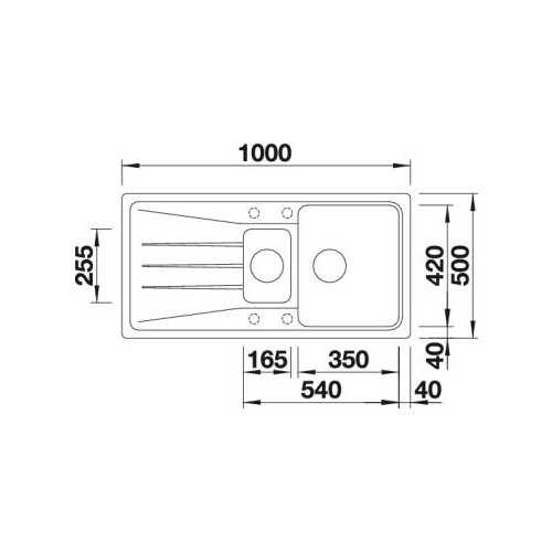Blanco SONA 6S Granit Evye, Antrasit, Paslanmaz Çelik Ara Fiyatı