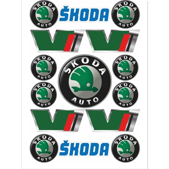 Stickermarket Skoda Sticker Seti Fiyatı - Taksit Seçenekleri