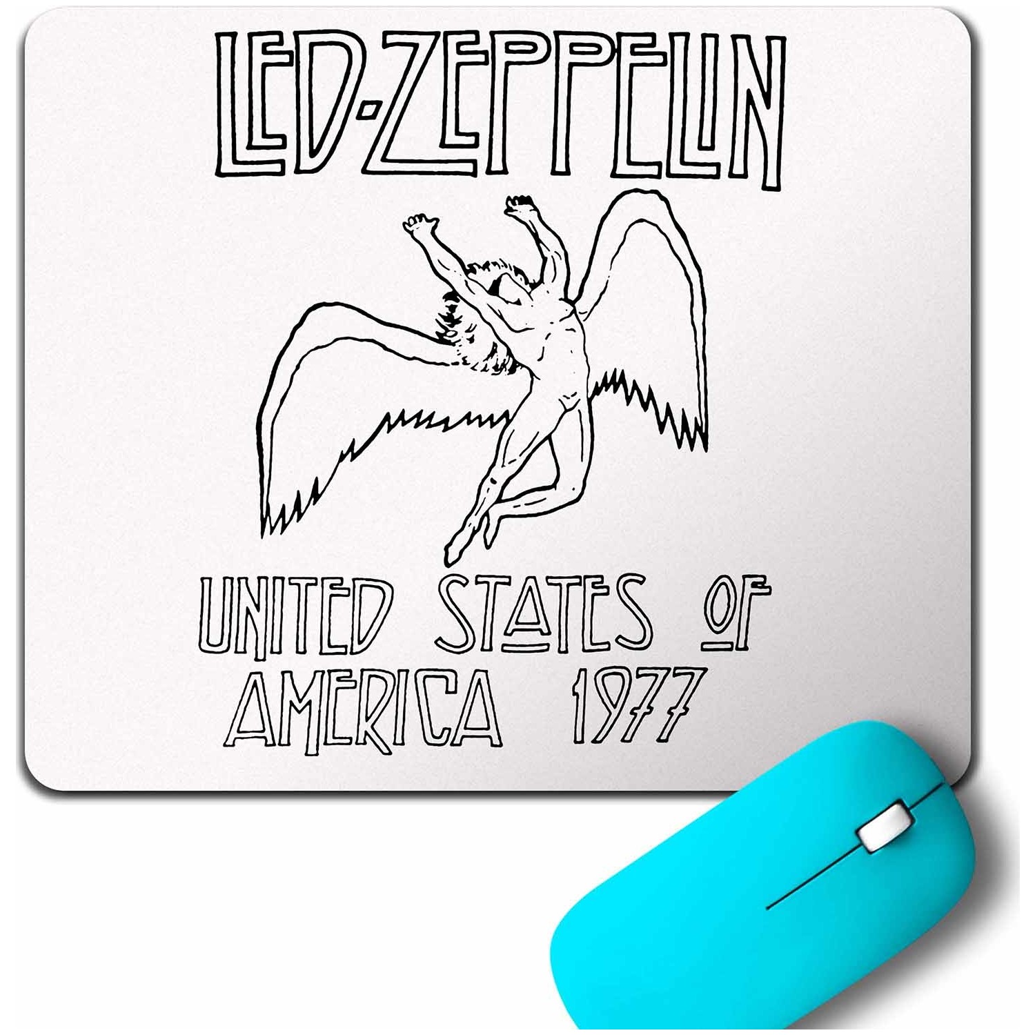 Kendim Seçtim Led Zeppelin 1977 Led-Zeppelin Logo Mouse Pad Fiyatı