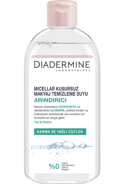 Diadermine Arındırıcı Micellar Kusursuz Makyaj Temizleme Suyu 400 ML Diadermine Arındırıcı Micellar Kusursuz Makyaj Temizleme Suyu 400 ML