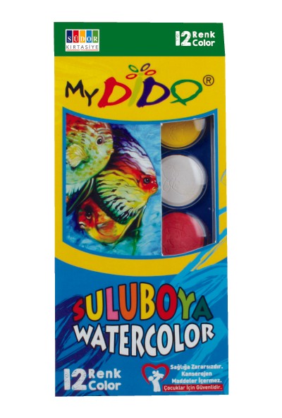 Südor Suluboya Mydido 12 Li Büyük My0123 Südor Suluboya Mydido 12 Li Büyük My0123