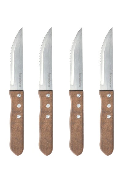 Bambum Serengeti 4 Parça Steak Bıçağı Bambum Serengeti 4 Parça Steak Bıçağı