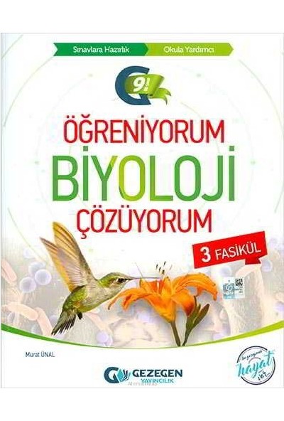 Gezegen Yayınları 9.Sınıf Biyoloji Öğreniyorum Çözüyorum