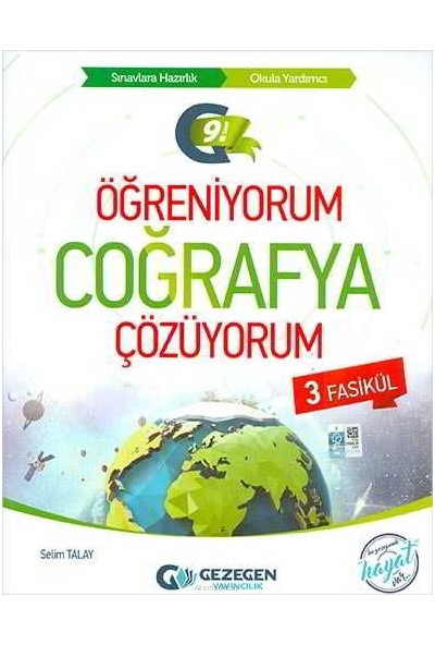 Gezegen Yayınları 9.Sınıf Coğrafya Öğreniyorum Çözüyorum