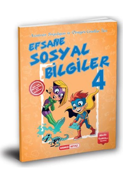 Kırmızı Beyaz Efsane Sosyal Bilgiler 4.Sınıf