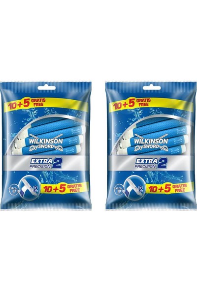 Wilkinson Sword Extra 2 Precision 10+5 x 2 Paket Wilkinson Sword Extra 2 Precision 10+5 x 2 Paket