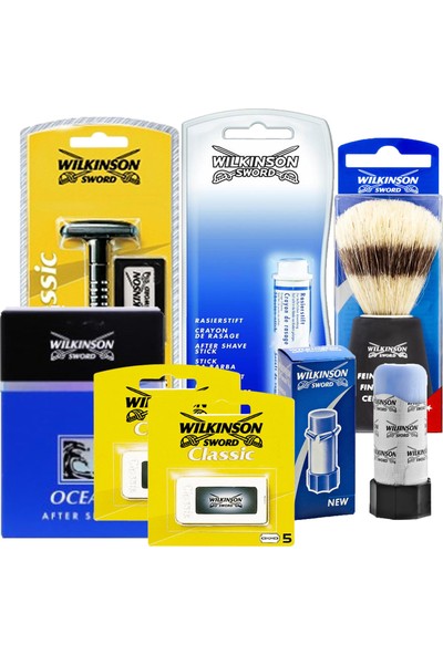 Wilkinson Sword Klasik Tıraş Bıçağı Seti - Mega Set TS03 Wilkinson Sword Klasik Tıraş Bıçağı Seti - Mega Set TS03