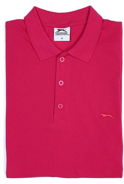 Slazenger Salvator Erkek T-Shirt Fuşya