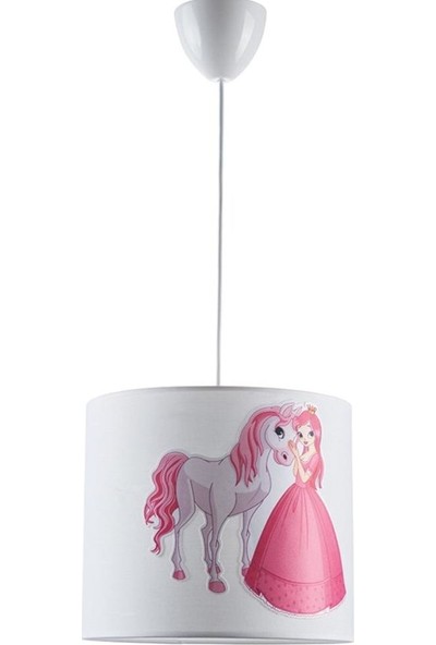Mylight Cocuk Odası Prenses Tekli Sarkıt Avize