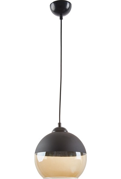 Mylight Retro Siyah Bal Cam Sarkıt Avize Tekli 20 cm Mylight Retro Siyah Bal Cam Sarkıt Avize Tekli 20 cm