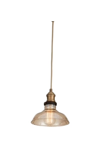 Mylight Retro Tekli Bal Cam Sarkıt Avize Mylight Retro Tekli Bal Cam Sarkıt Avize