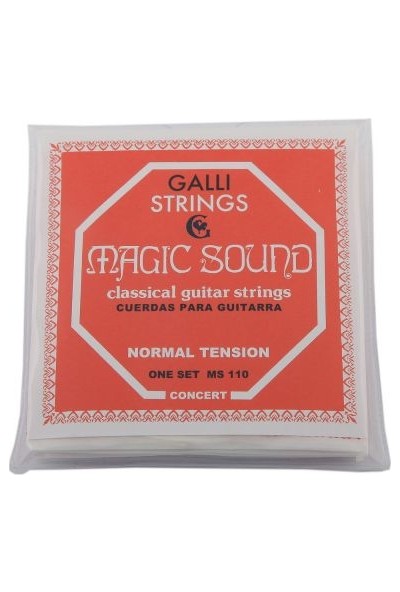 Galli Ms110 - Klasik Gitar Teli (Normal Tansiyon) Galli Ms110 - Klasik Gitar Teli (Normal Tansiyon)
