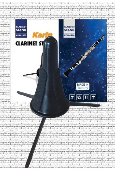 Karin Strings Kom1970 - Klarnet Standı Karin Strings Kom1970 - Klarnet Standı