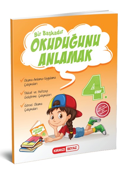 Kırmızı Beyaz Okuduğunu Anlama 4.Sınıf