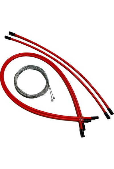 Hsgl Vites Teli ve Dış Kablo Kırmızı Set