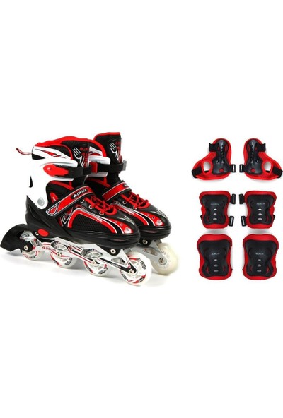 Delta GRD 16 Alüminyum Ayarlanabilir Paten + 3 'lü Koruyucu Set Delta GRD 16 Alüminyum Ayarlanabilir Paten + 3 'lü Koruyucu Set