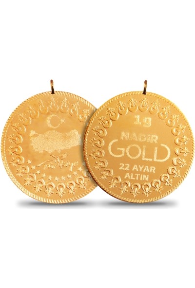Nadir Gold 1 Gram Kulplu 22 Ayar Altın Nadir Gold 1 Gram Kulplu 22 Ayar Altın