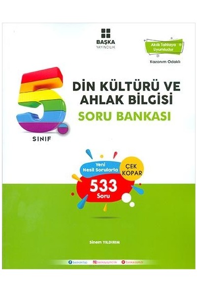 Başka Yayınları 5.Sınıf Din Kültürü Soru Bankası Başka Yayınları 5.Sınıf Din Kültürü Soru Bankası