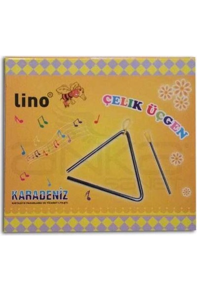 Lino Karadeniz Çelik Üçgen KKC-20