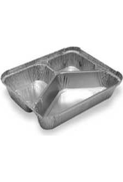 Alümi̇nyum Kase 3 Gözlü 100 Lü