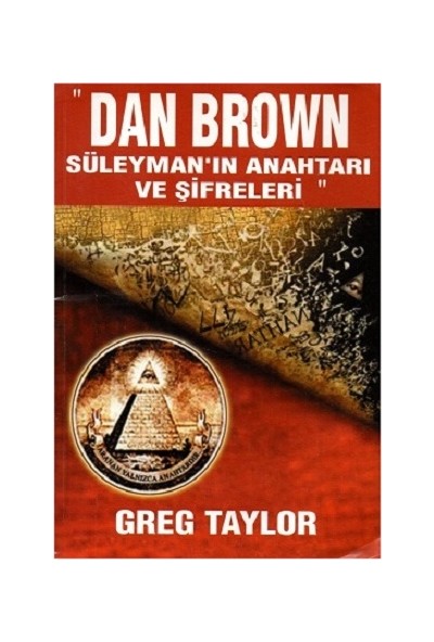 Dan Brown Süleyman'ın Anahtarı ve Şifreleri