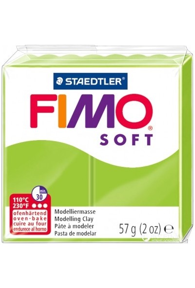 Staedtler Fimo Soft Polimer Kil 57 Gr. 50 Apple Green Staedtler Fimo Soft Polimer Kil 57 Gr. 50 Apple Green