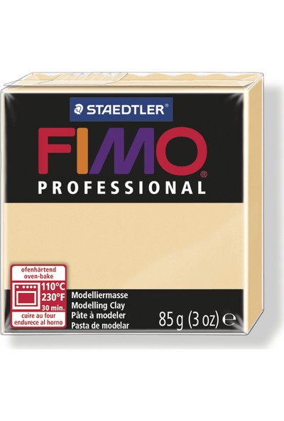 Staedtler Fimo Professional Polimer Kil 85 Gr. 02 Şampanya Staedtler Fimo Professional Polimer Kil 85 Gr. 02 Şampanya