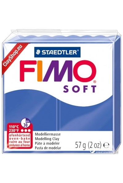 Staedtler Fimo Soft Polimer Kil 57 Gr. 33 Brilliant Blue Staedtler Fimo Soft Polimer Kil 57 Gr. 33 Brilliant Blue
