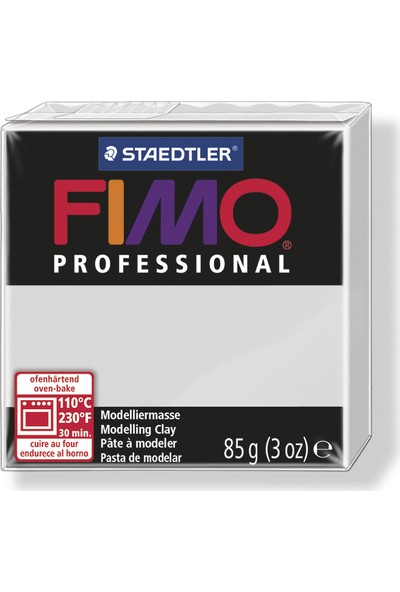 Staedtler Fimo Professional Polimer Kil 85 Gr. 80 Yunus Grisi Staedtler Fimo Professional Polimer Kil 85 Gr. 80 Yunus Grisi