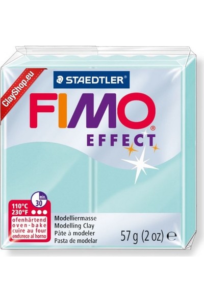 Staedtler Fimo Effect Polimer Kil 57 Gr. 505 Mint (Pastel) Staedtler Fimo Effect Polimer Kil 57 Gr. 505 Mint (Pastel)